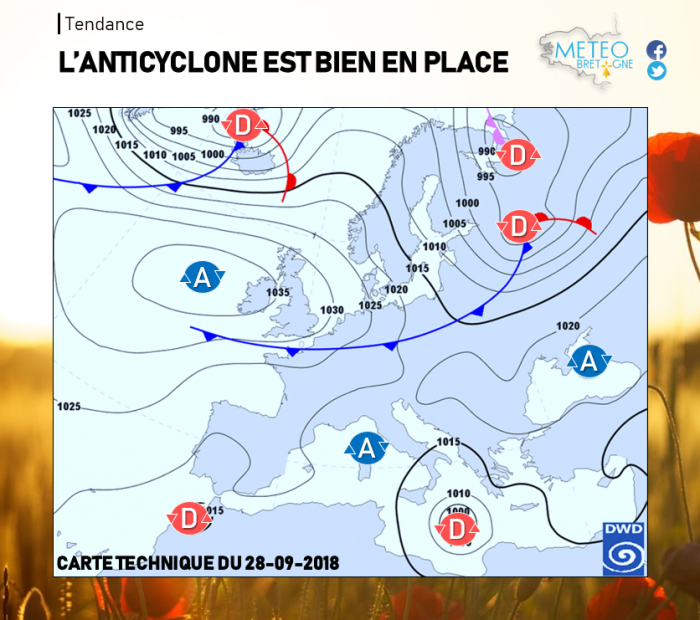 Un front froid s'aventure - Actualités météo - Météo Bretagne