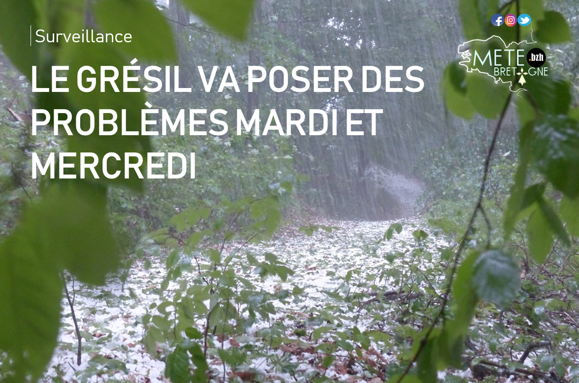 Le grésil va poser des problèmes mardi et mercredi - Actualités météo ...