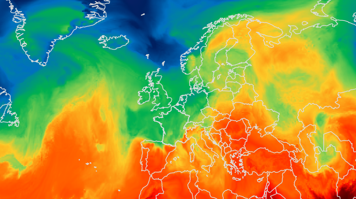 Un temps frais ce lundi mais sans excès quand on regarde le climat ...